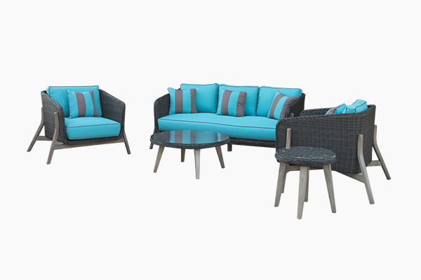 Black-rattan-sofa-set-perfect-choice-for-your-balconies - ATC Furniture